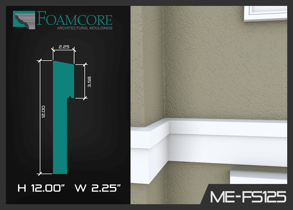 Flat Stock | FS125 – FOAMCORE ARCHITECTURAL ELEMENTS