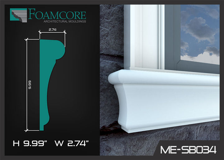 Window Sills – FOAMCORE ARCHITECTURAL ELEMENTS