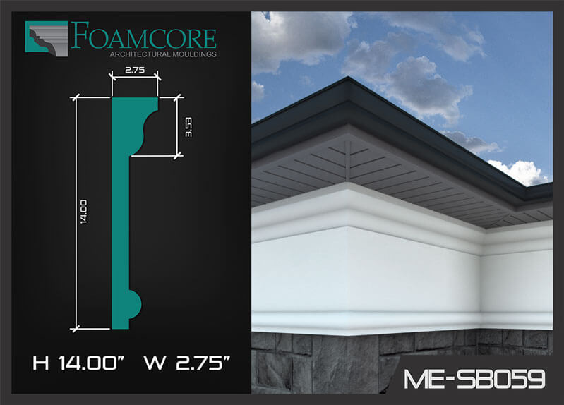 Cornice Band | SB059 – FOAMCORE ARCHITECTURAL ELEMENTS