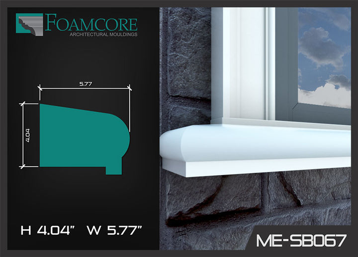 Window Sills – FOAMCORE ARCHITECTURAL ELEMENTS