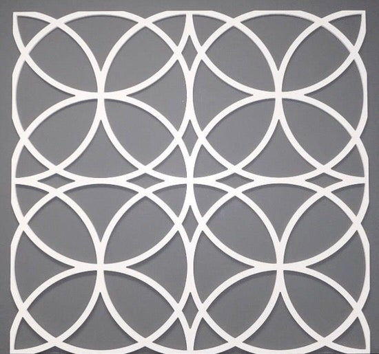 Enhance Your Interiors with 47" x 47" Busy Circle Decorative Wall ...