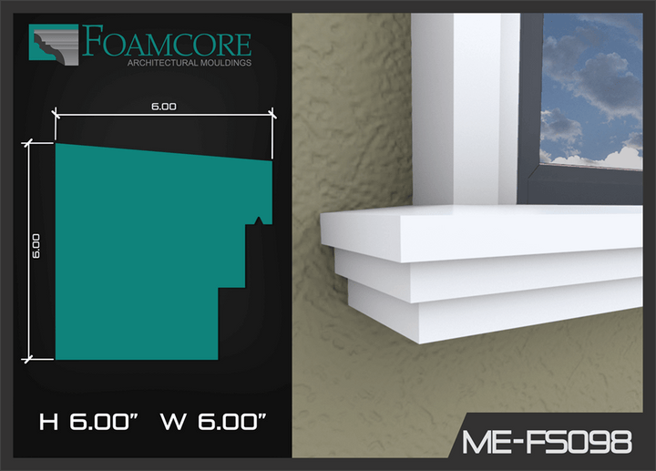 Window Sills – FOAMCORE ARCHITECTURAL ELEMENTS