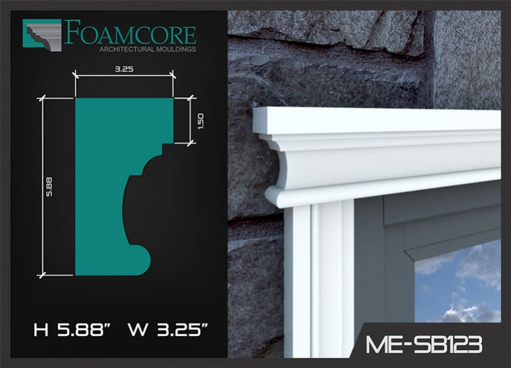 Exterior Window Sills | Foamcore Mouldings – FOAMCORE ARCHITECTURAL ...