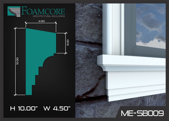 Exterior Window Sills | Foamcore Mouldings – FOAMCORE ARCHITECTURAL ...