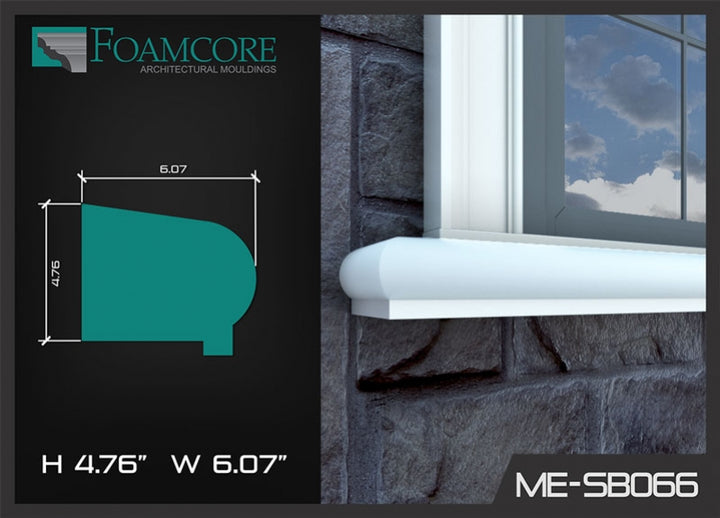 Exterior Window Sills | Foamcore Mouldings – FOAMCORE ARCHITECTURAL ...