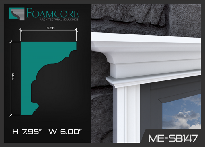 Exterior Window Sills | Foamcore Mouldings – FOAMCORE ARCHITECTURAL ...