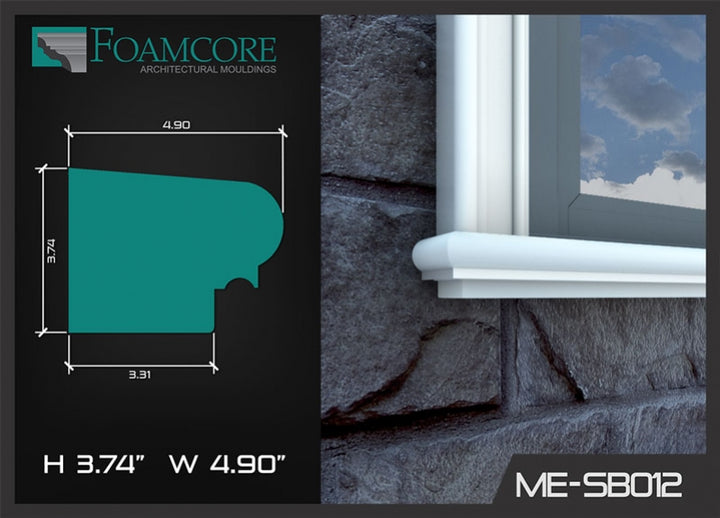 Exterior Window Sills | Foamcore Mouldings – FOAMCORE ARCHITECTURAL ...